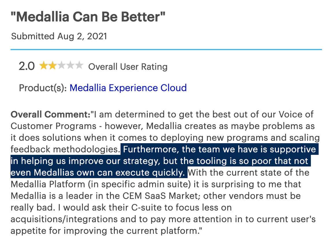 Pisano vs Medallia