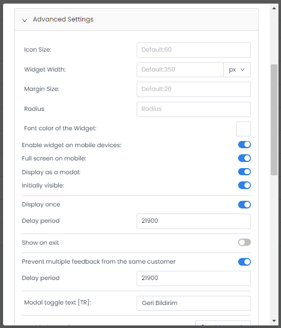 Web Widget Overview and Setup